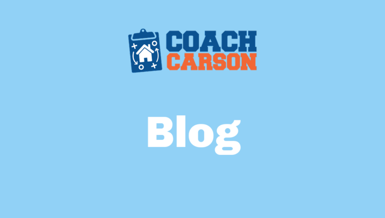 Coach Carson Blog - Coach Carson