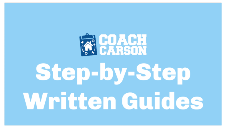 Learn With Coach - Coach Carson
